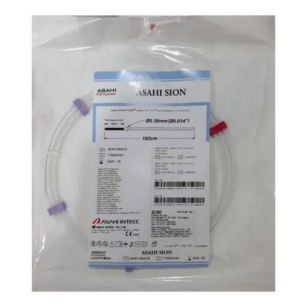 Asahi Sion Blue Guide Wire Supplier & Exporter | PTCA Hydrophilic ...
